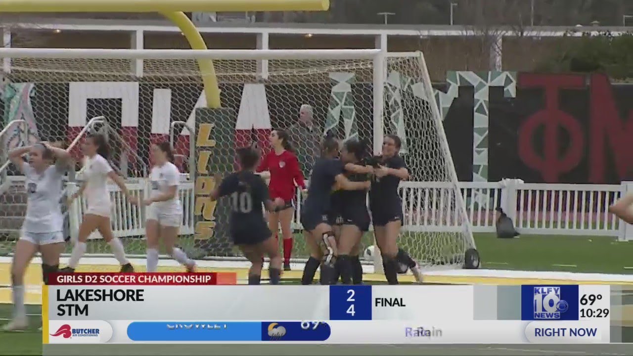 STM Girls win 5th straight State Soccer Championship - YouTube