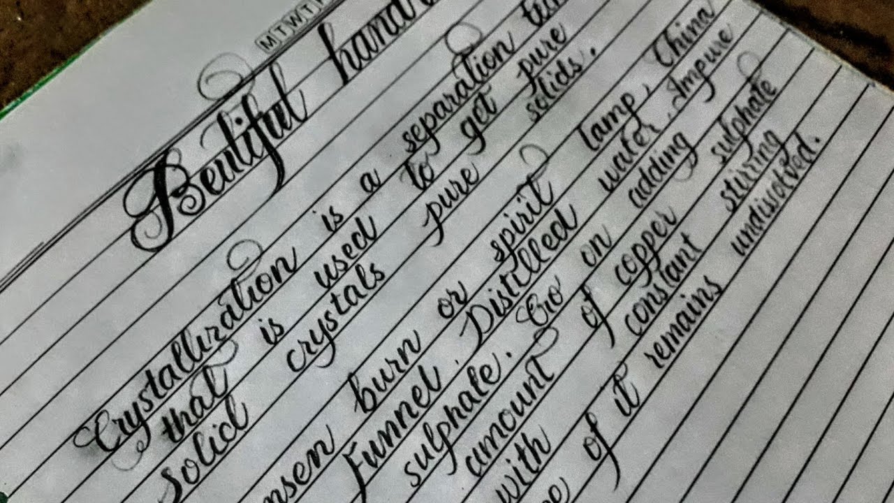 English joining writing /cursive writing/stylish calligraphy/# ...