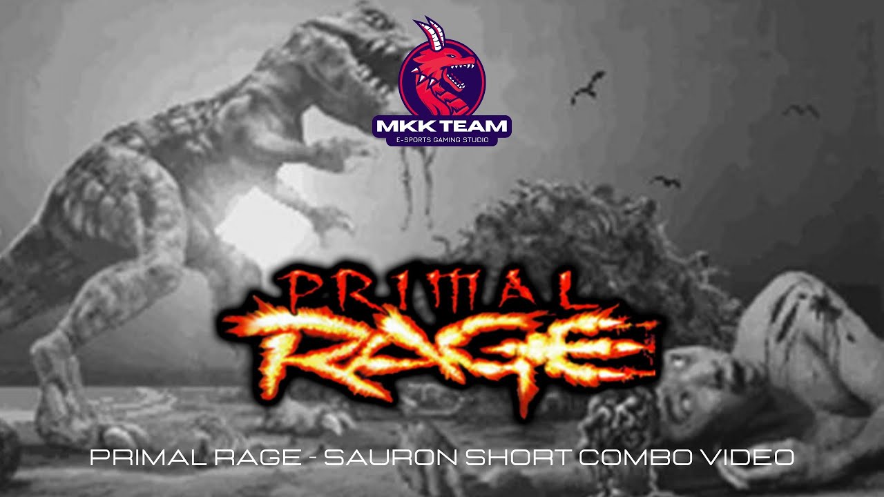 Primal Rage Sauron Short Combovid - YouTube