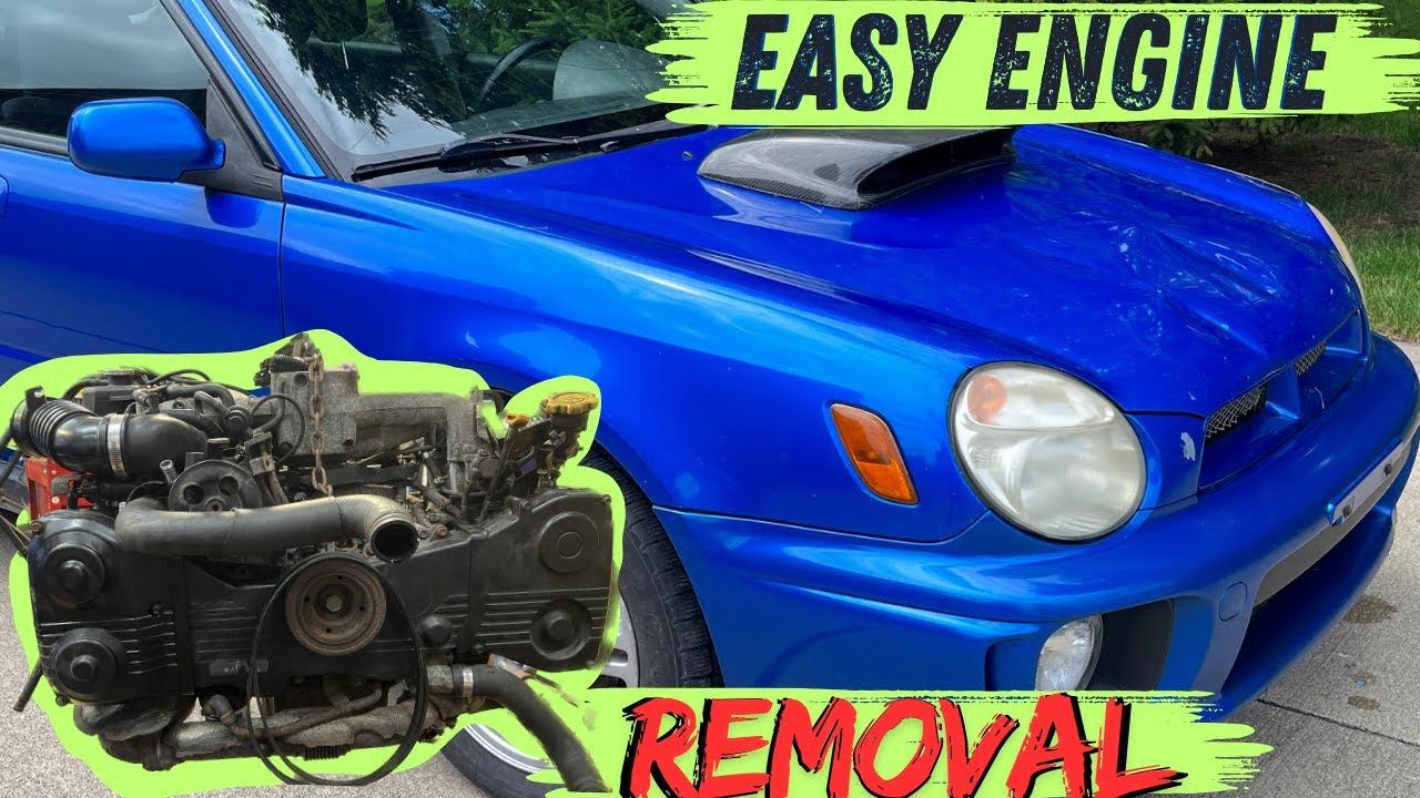 Subaru Engine Pull, Easy Step by Step Detail Tips, Providing Fastner ...