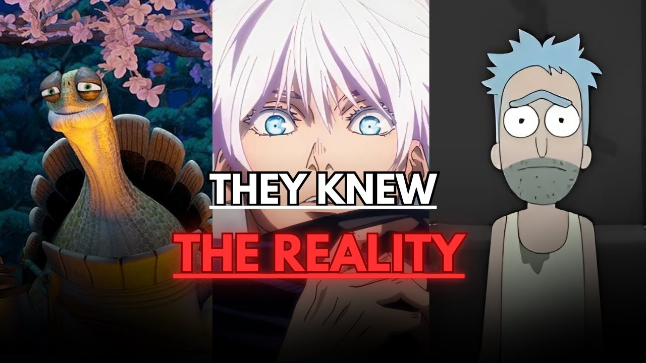 When Cartoon Characters Gave Us a Reality Check | Cartoon Wisdom - YouTube