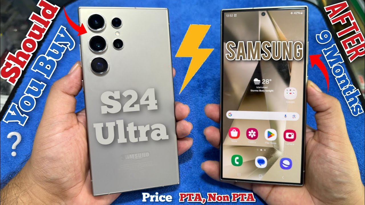 PTA / Non PTA Samsung S24 Ultra Price 🇵🇰| Galaxy S24 Ultra Review in ...