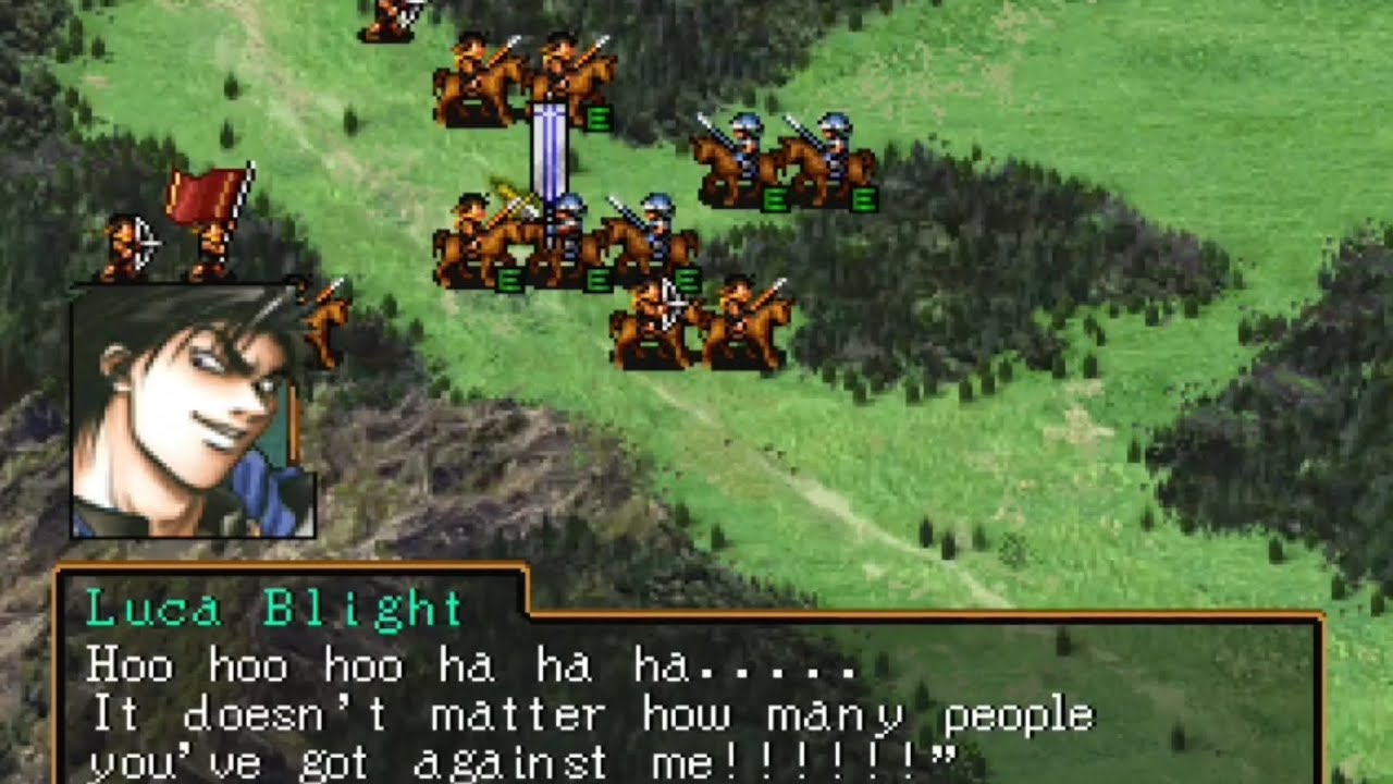 1 hit KO Luca Blight in Map Battle | Suikoden 2 - YouTube