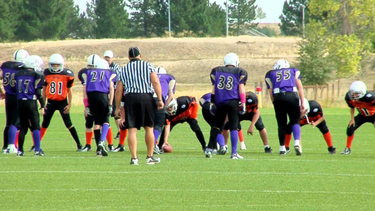 TJFL Ravens vs Bengals 8-25-12 - YouTube