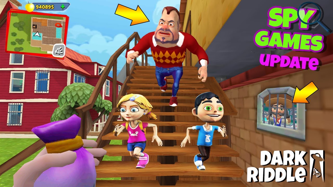 Dark Riddle Spy Games Update 19.0.0 | Neighbor's New Secret_Add New ...