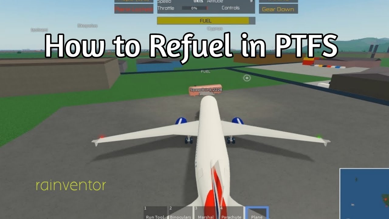 How To Refuel Plane in PTFS - YouTube
