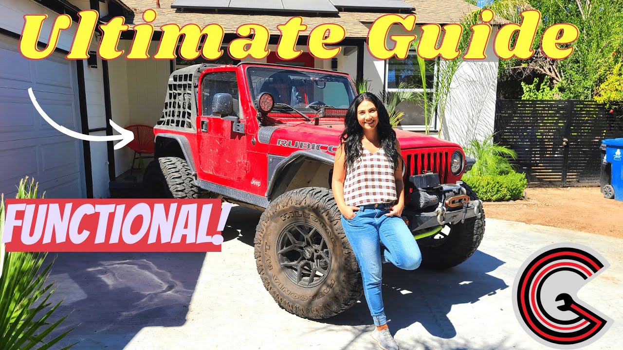 BEST Jeep Wrangler Mods on a BUDGET Easily Run 38s or 40s. 100+ MODS ...