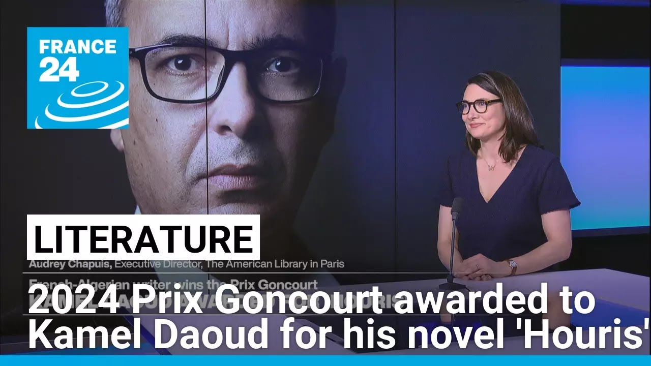 2024 Prix Goncourt awarded to Kamel Daoud for his novel 'Houris ...