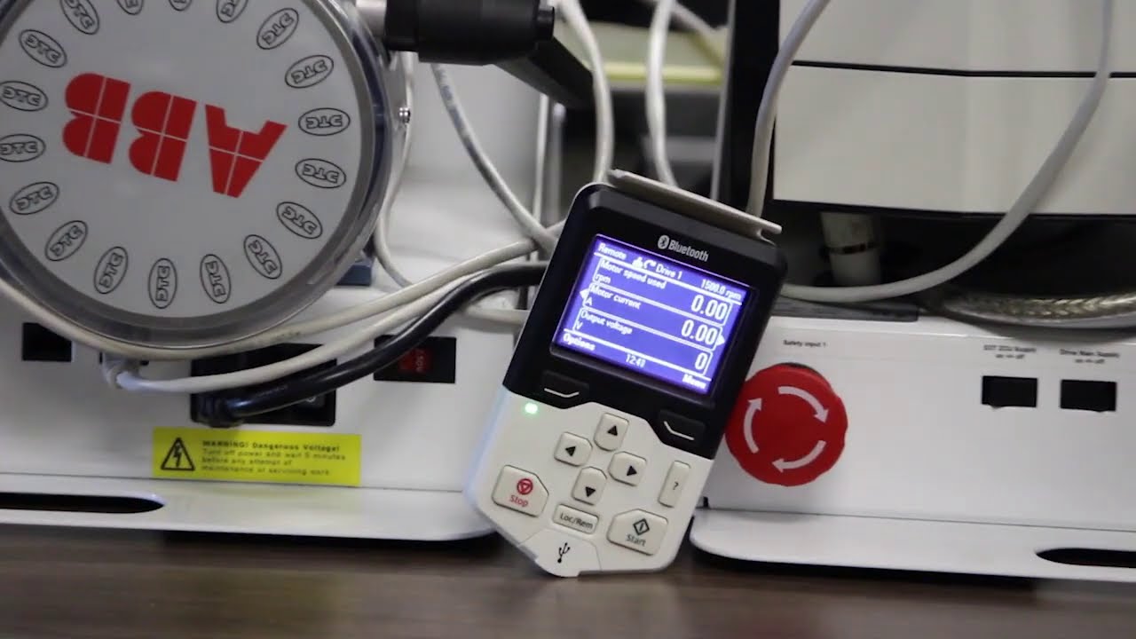 Using the ACS880 control panel on multiple drives - YouTube