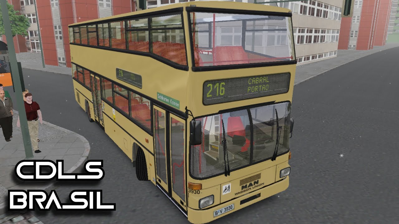 [OMSI 2] MAN SD202 - D92 | Mapa Curitiba BRT, linha 216 - YouTube