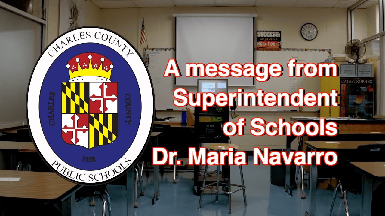 Greetings from Dr. Maria Navarro, CCPS Superintendent of Schools.mov ...