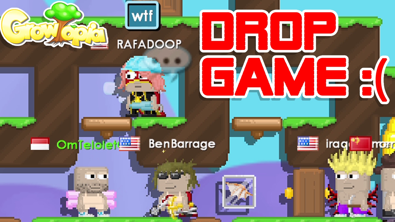 DROP GAME! SEE WHAT HAPPENS NEXT! | GROWTOPIA - YouTube
