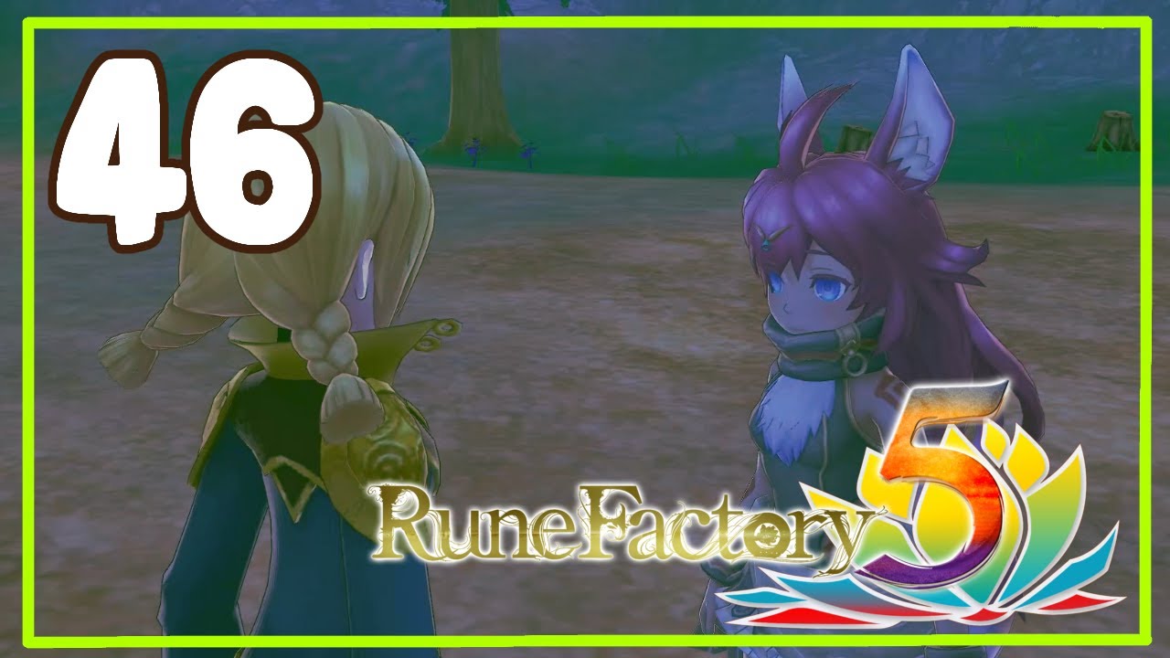 [46] Let's Play Rune Factory 5 | Hide and Seek and Following Ryker ...