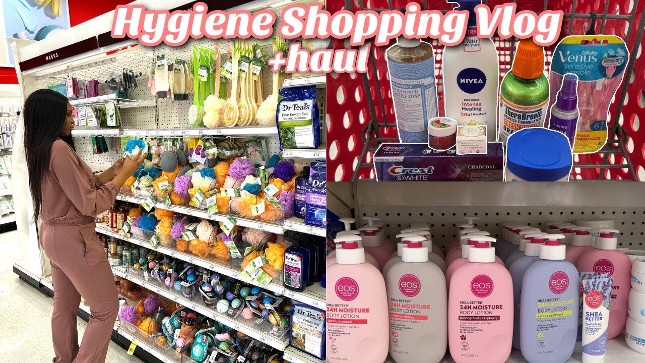 Come Hygiene Shopping w/ Me ♡ | Target Hygiene Shopping + Haul | Vlog ...