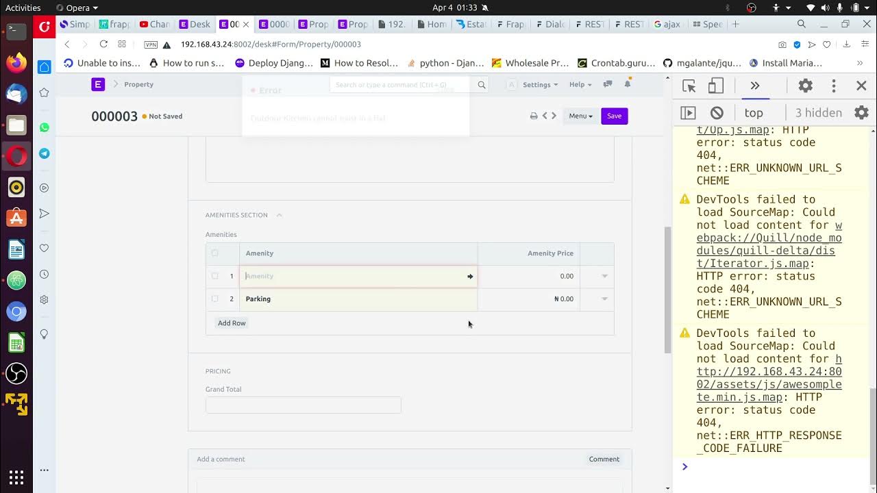 20. Custom Scripting Part3 - Calculations, Copy data from parent to child table in ERPNext - YouTube