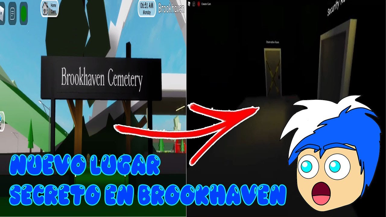 NUEVO LUGAR SECRETO en BROOKHAVEN!? NUEVA PARTE SECRETA en el ...