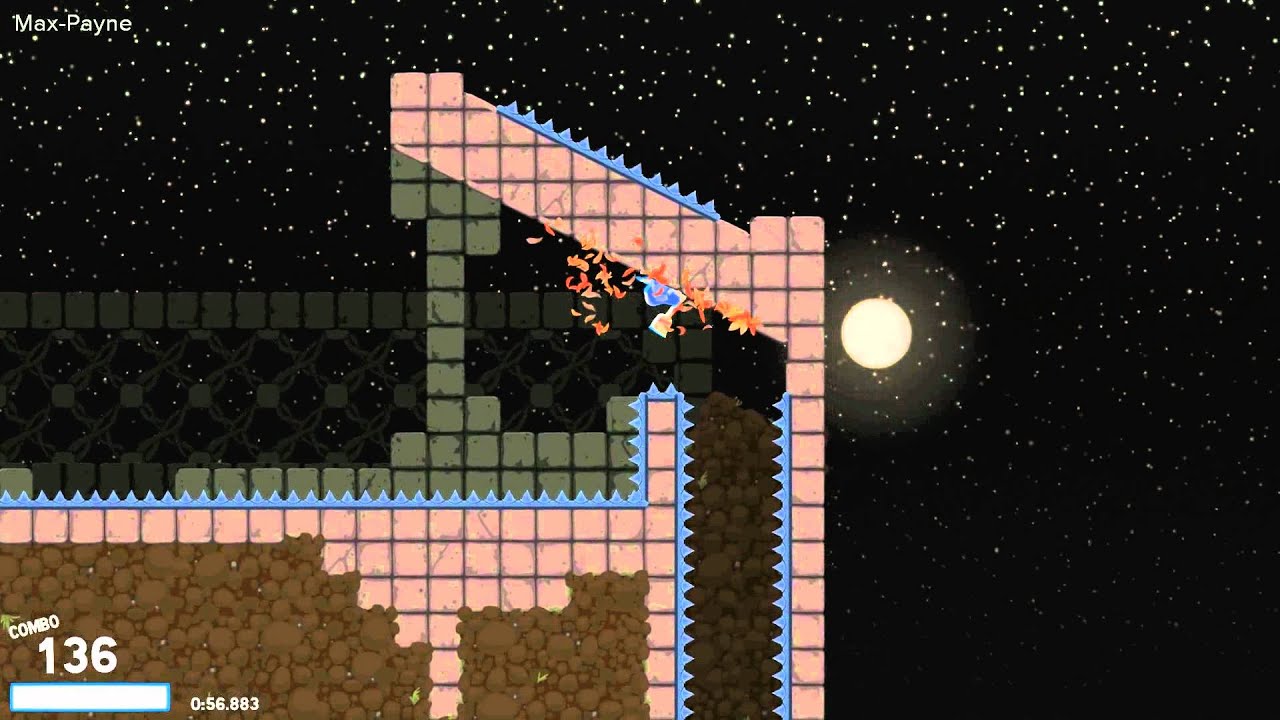 Dustforce - Night Temple Gameplay - YouTube