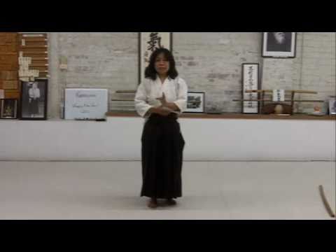 Aikido Martial Arts Morote Dori Kokyu Ho Variations Ginny Breeland - YouTube