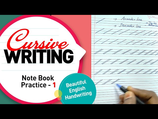 Cursive Writing Writing Note Book Practice 1 Cursive Writing For Cursive Writing Writing Note Book Practice 1 Cursive Writing For