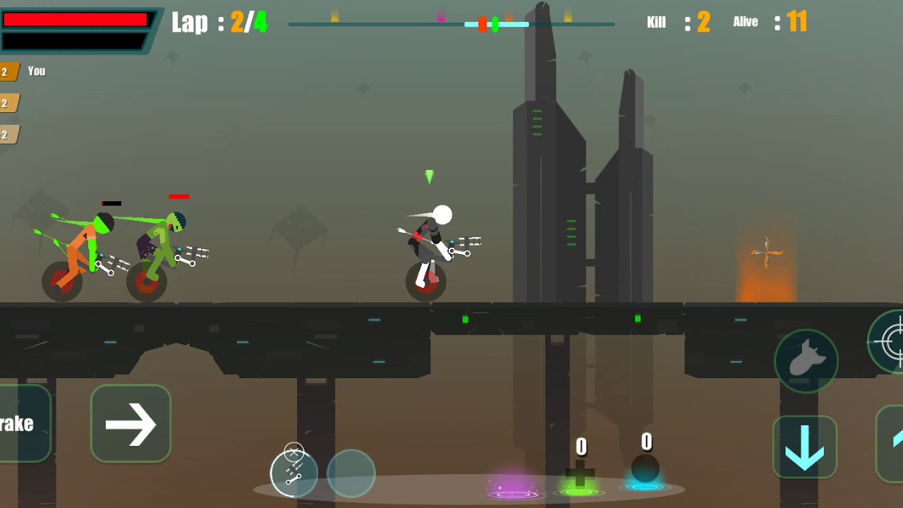 Mr Stick Epic Survival Gameplay : Level 08 - YouTube