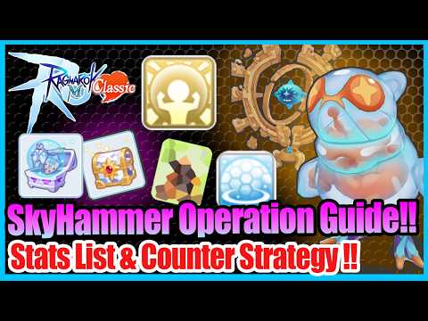 SkyHammer Operation Guide!! Tips & Tricks to Clear it!! [Ragnarok Mobile Classic]