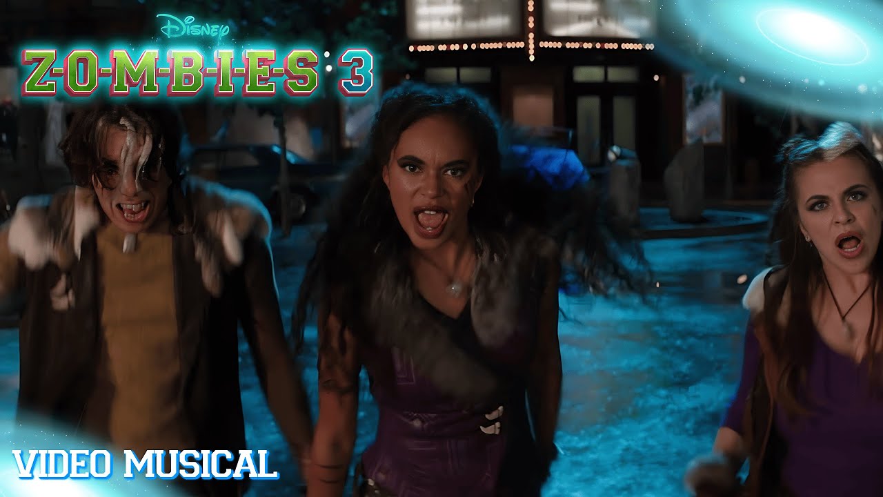 ZOMBIES 3 | Come On Out - Momento Musical | Disney Channel - YouTube