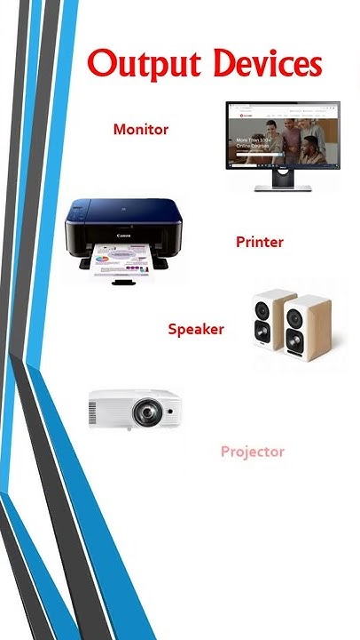 OUTPUT DEVICES - YouTube