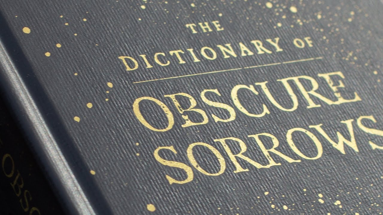 The Dictionary Of Obscure Sorrows YouTube the-dictionary-of-obscure-sorrows-youtube
