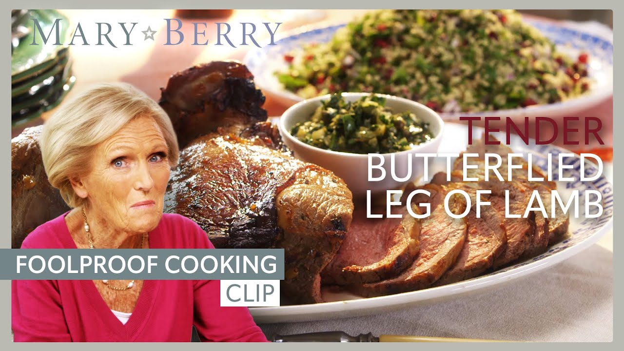 Lemon-Marinated Butterfly Lamb Masterpiece | Mary Berry's Foolproof ...