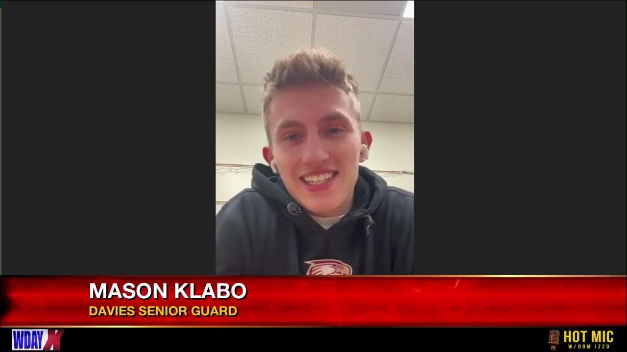 Hot Mic Interview: Mason Klabo on setting the ND big school basketball scoring record - YouTube