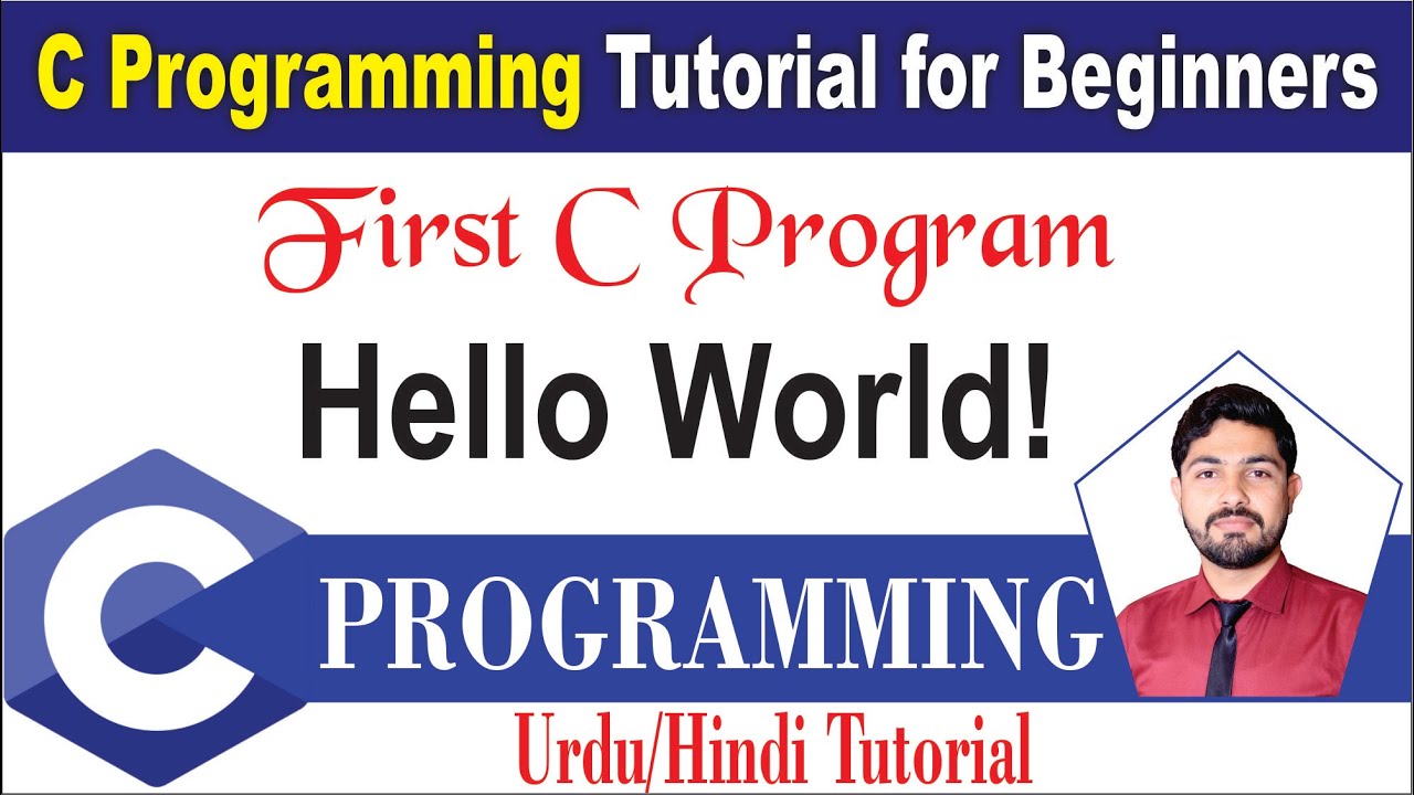 First C Program Programming With C C Programming Tutorial For 2793