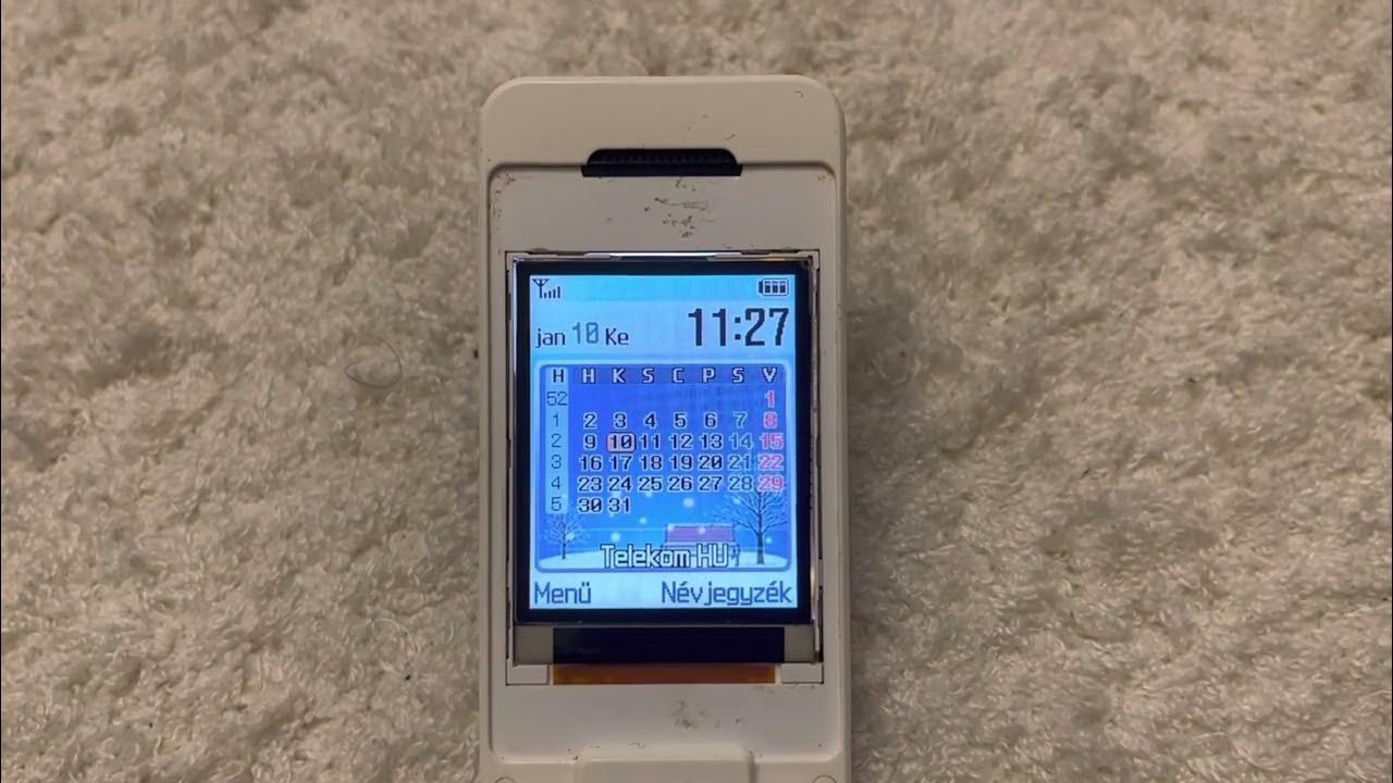 Samsung SGH-E870 On/Off (T-Mobile) - YouTube