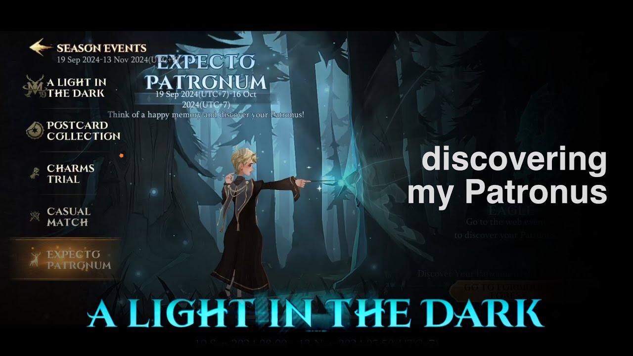 HPMA - A Light in the Dark Season Events –and discovering my Patronus - YouTube