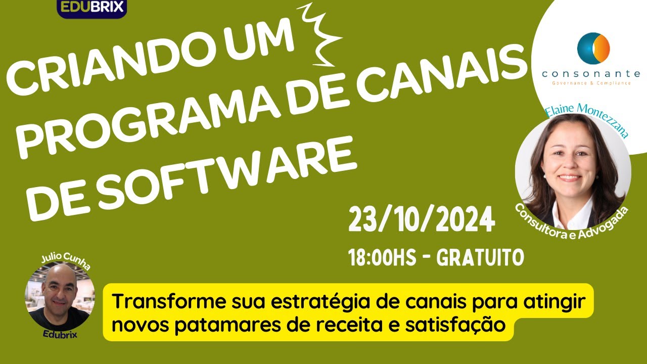 Criando um programa de canais de software - YouTube