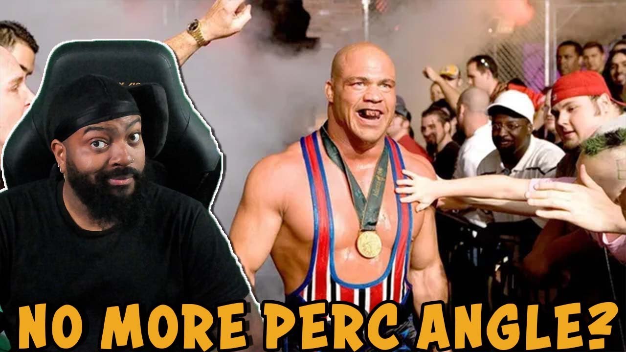 ROSS REACTS TO KURT ANGLE BEING CALLED PERC ANGLE - YouTube