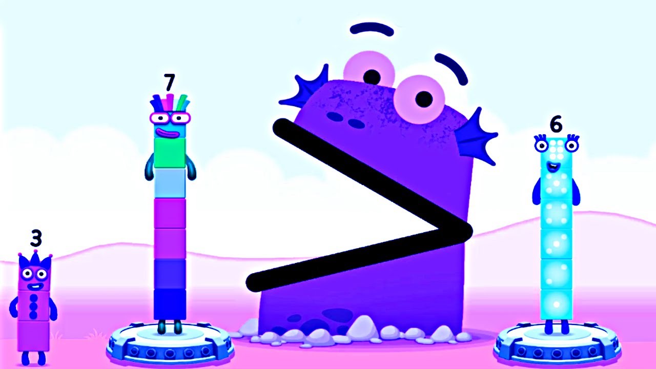 Numberblocks Learning Adventures #29 - Meet the Numberblocks 3 6 7 ...