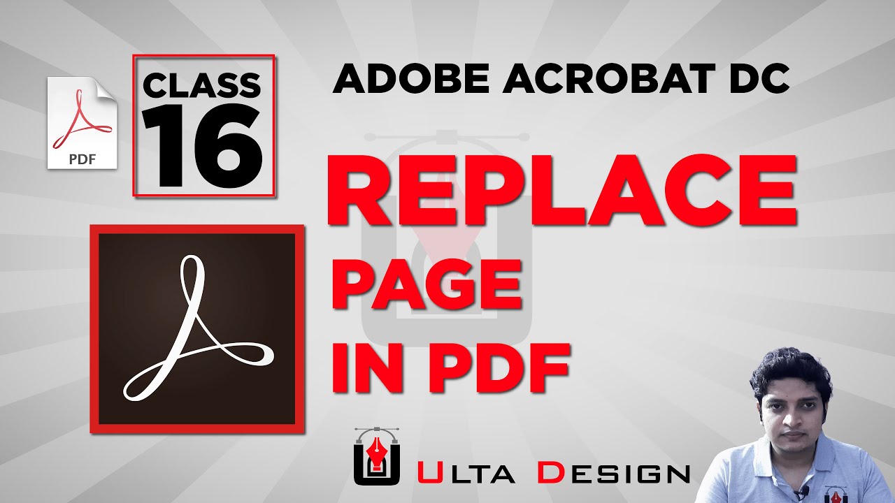 Replace Page In PDF Adobe Acrobat Pro Class 16 Ulta Design YouTube Replace Page In PDF Adobe Acrobat Pro Class 16 Ulta Design YouTube