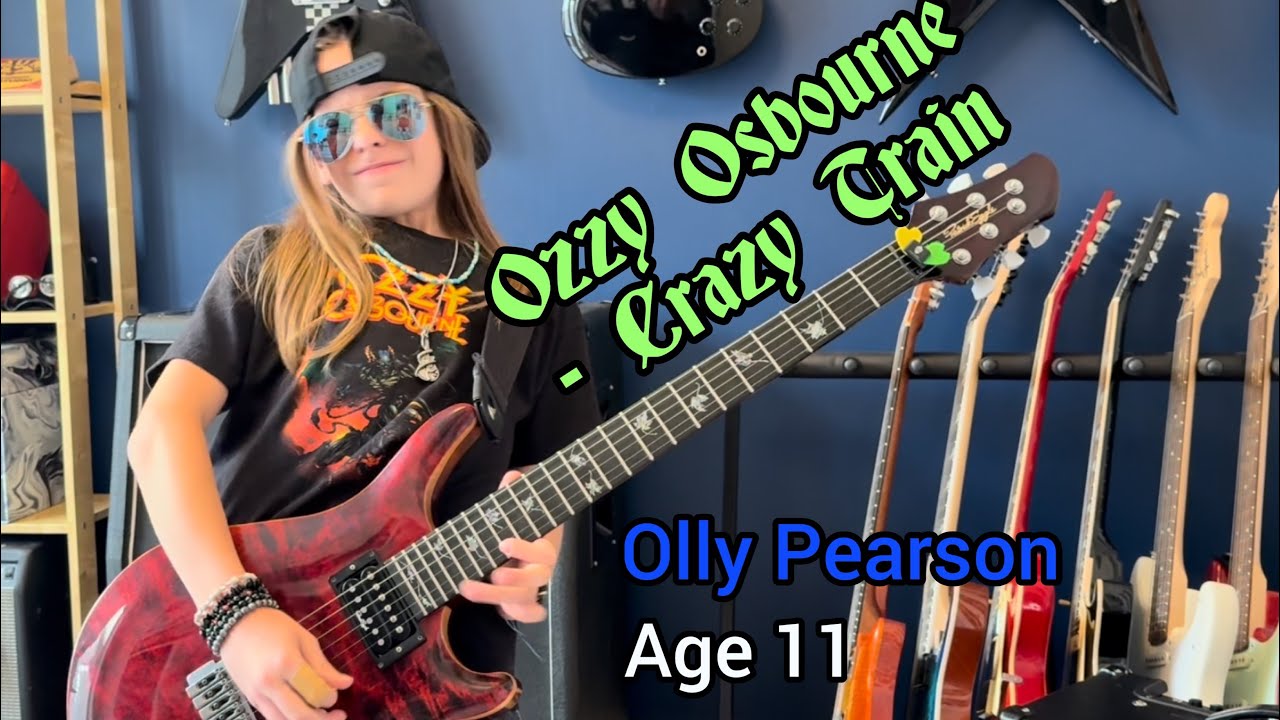 OZZY OSBOURNE - Crazy Train by Olly Pearson / his MUSIC will never be ...