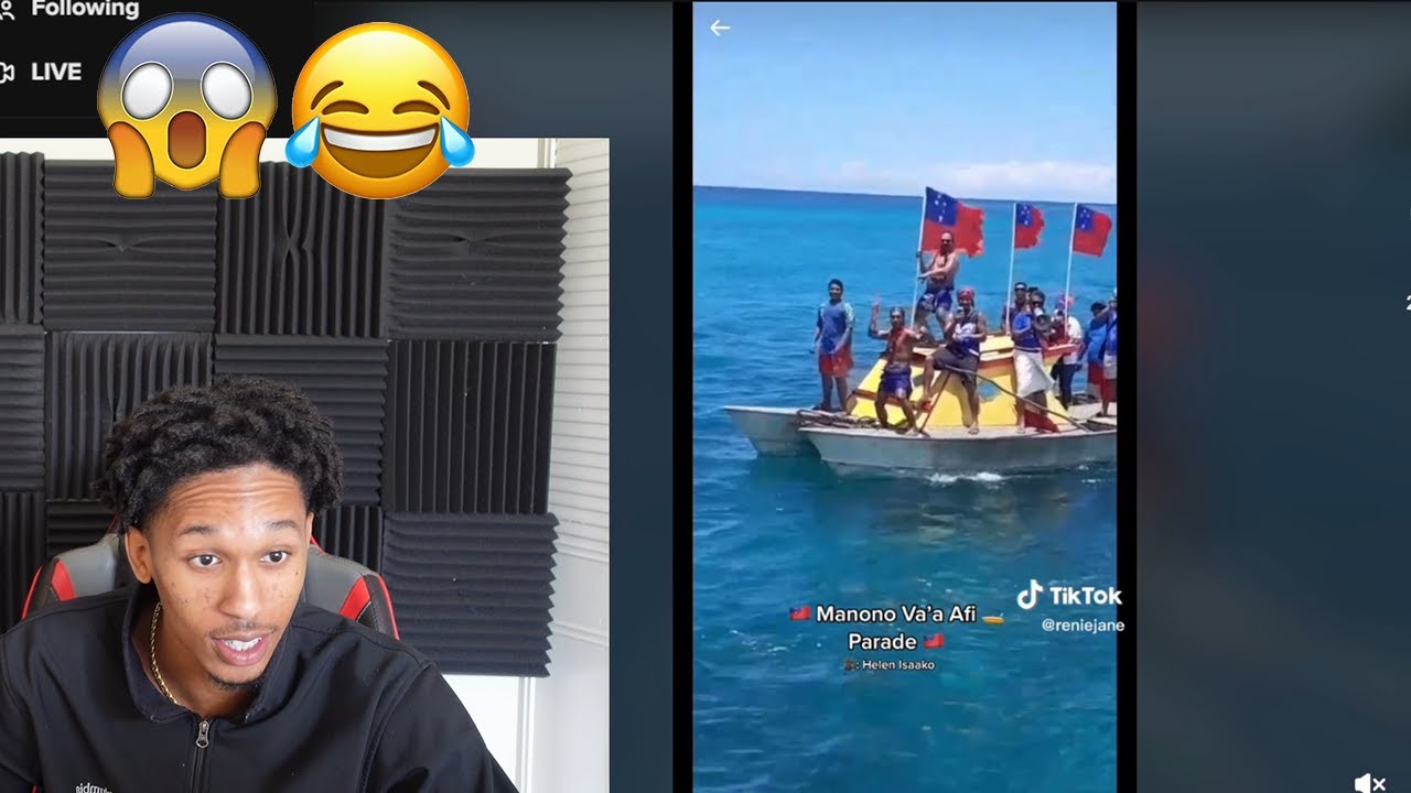 THEY PARADING IN THE WATER TOO?!..WTF 😂 NZ/Samoan TikTok Comp Reaction ...