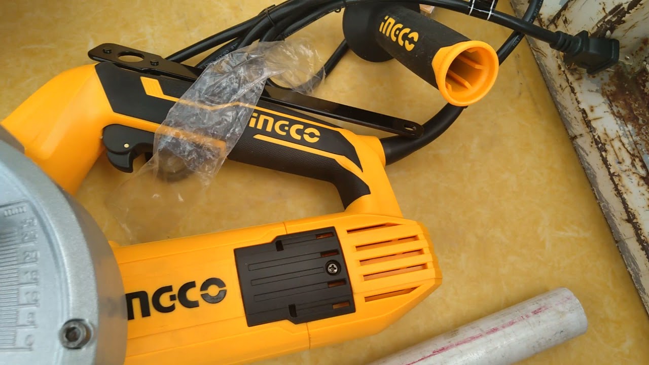 Plumbing In The Caribbean.. INGCO Wall Chaser 120v 1500 watts. Unboxing ...