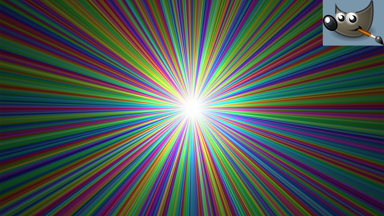 Create A Rainbow Starburst Effect In Gimp YouTube create-a-rainbow-starburst-effect-in-gimp-youtube