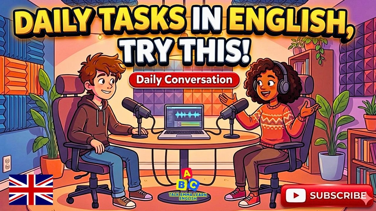 Can You Talk About Your Daily Tasks in English? Try This! | English ...