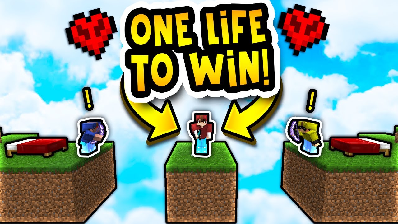ONE LIFE CHALLENGE! (Minecraft Bed Wars) - YouTube