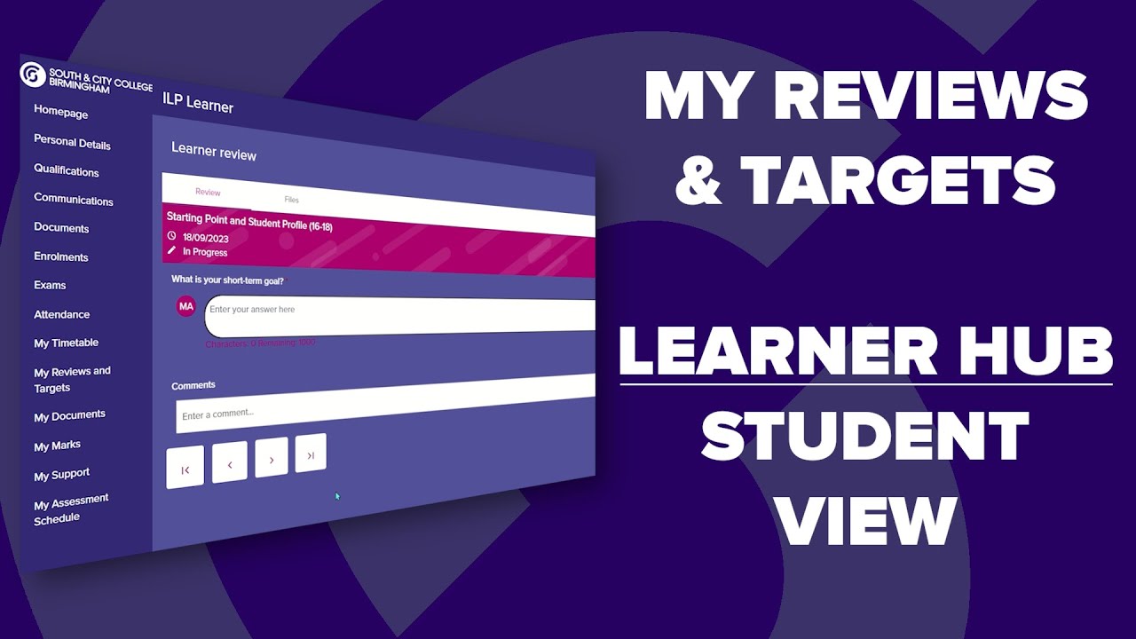 ILP Student View - Learner Hub - YouTube
