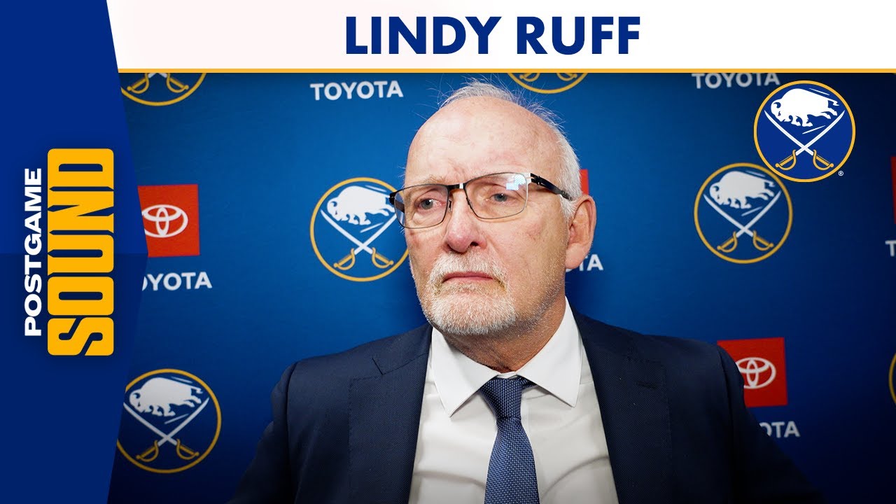 "We Made Some Tough Decisions That Cost Us" | Sabres Coach Lindy Ruff ...