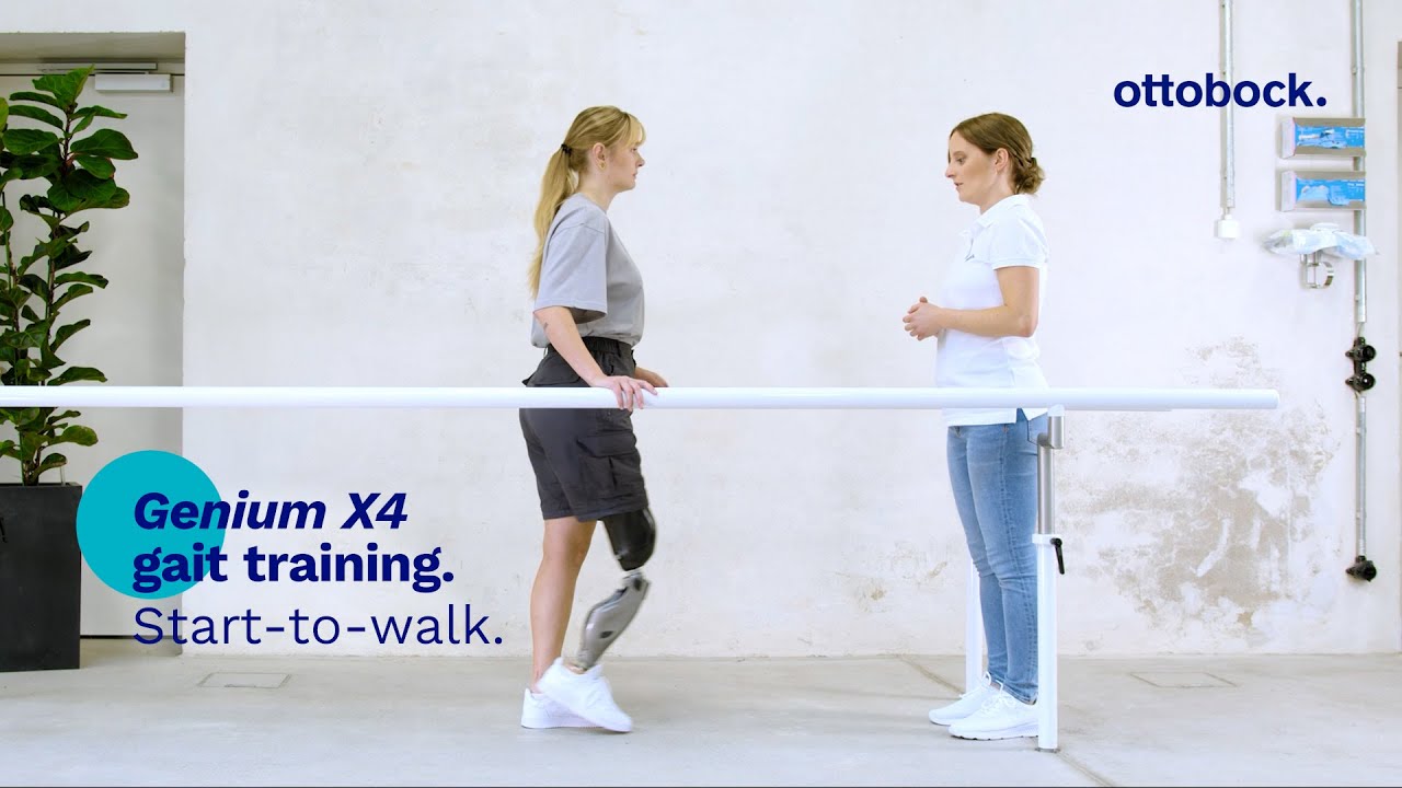Genium X4 gait training. Start-to-walk. | Ottobock Professionals - YouTube