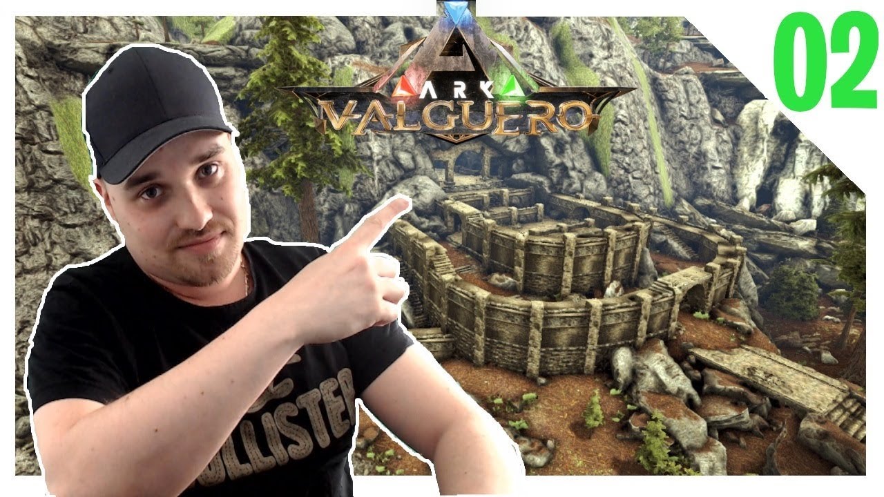 ARK Valguero 🦖 Best Base Location PVE # 02 🦖 ARK Survival Evolved ...