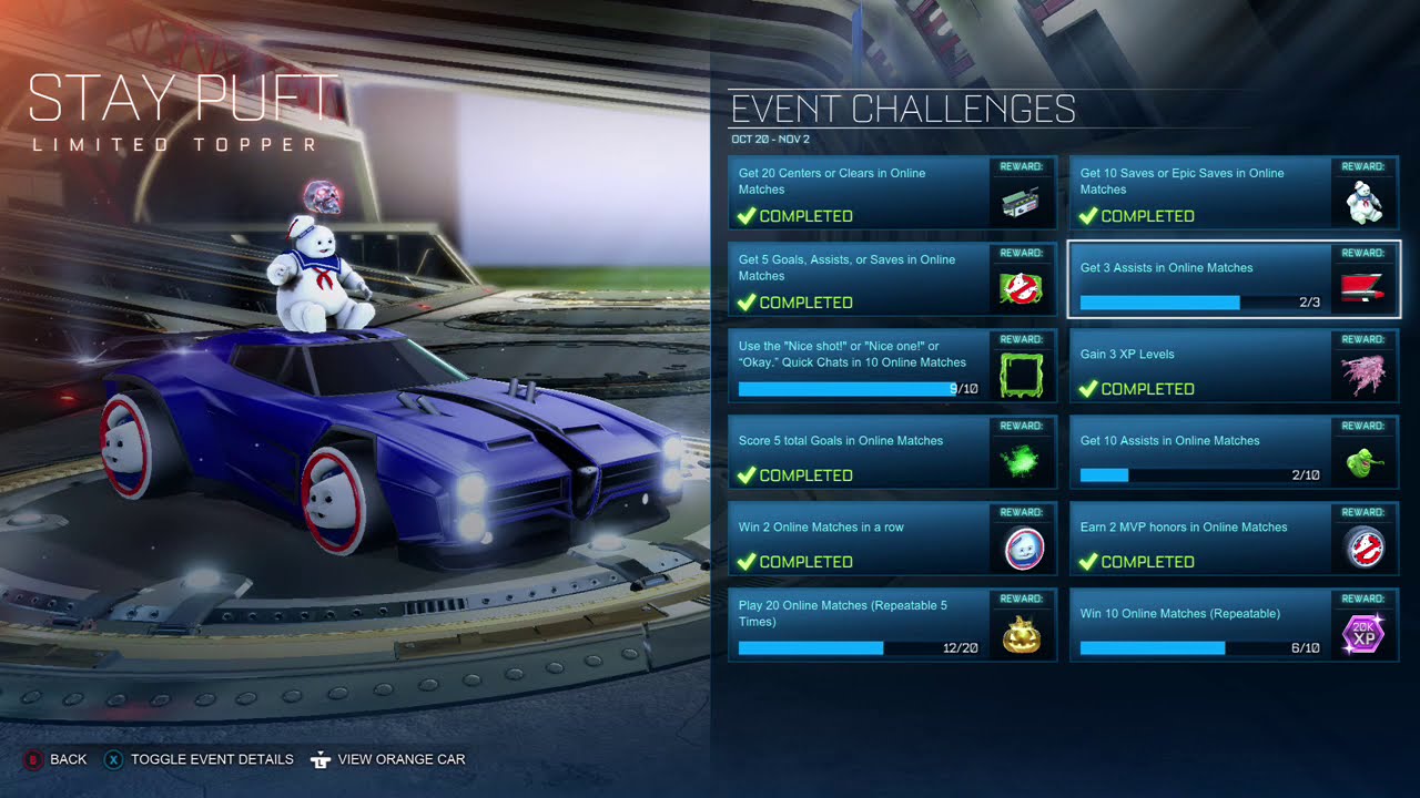 ghostbusters rocket league event - YouTube