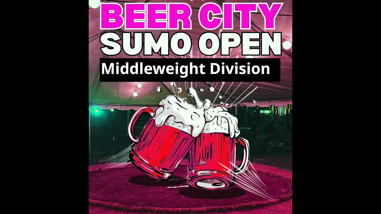 Beer City Sumo Open 2023 Middleweight Division - YouTube