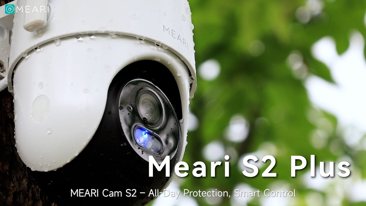 Introducing Meari Outdoor PTZ Smart WiFi Camera S2 - YouTube